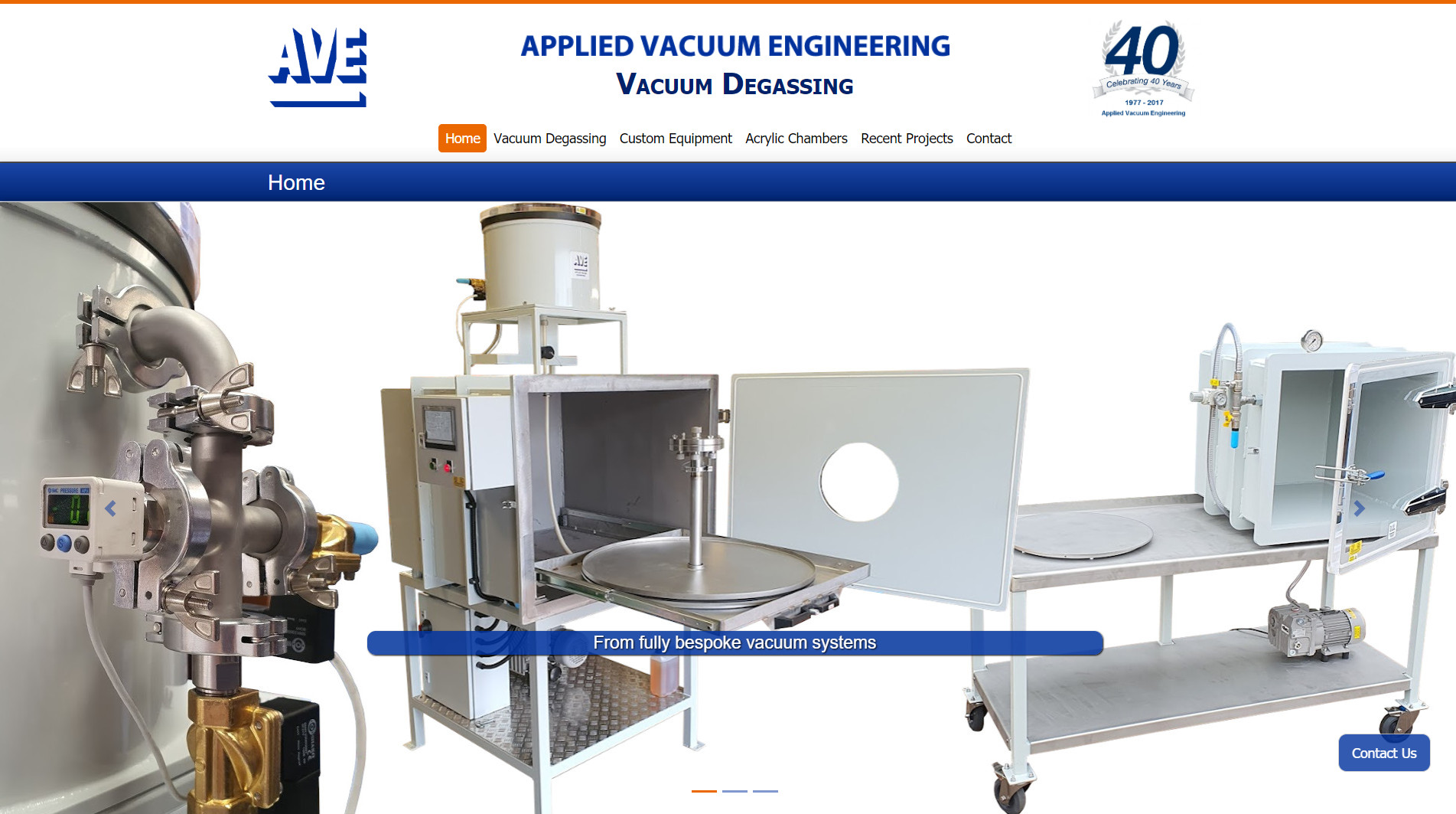 Vacuum Degassing Systems from AVE | Suitable for Various Applications
