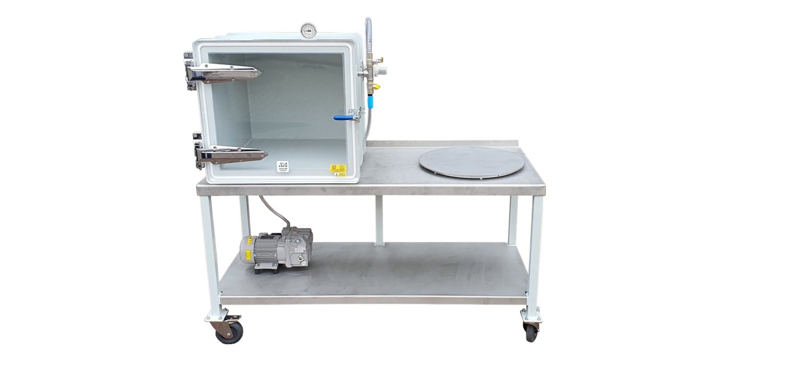 Custom Vacuum System With Bespoke Trolley - Vacuum-Degassing